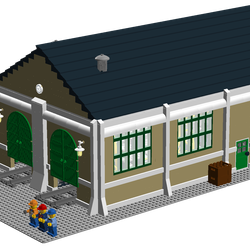 LEGO IDEAS - - Train Shed