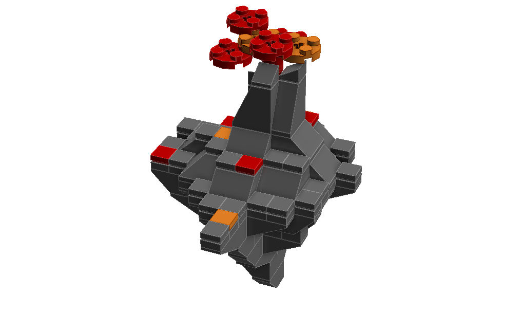 LEGO IDEAS - Floating Volcano Island