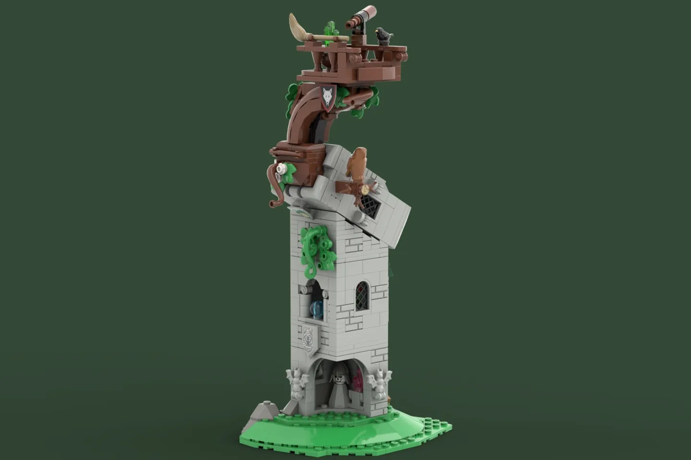 LEGO IDEAS - The Strange Tower Of The Strange Good Sorceress