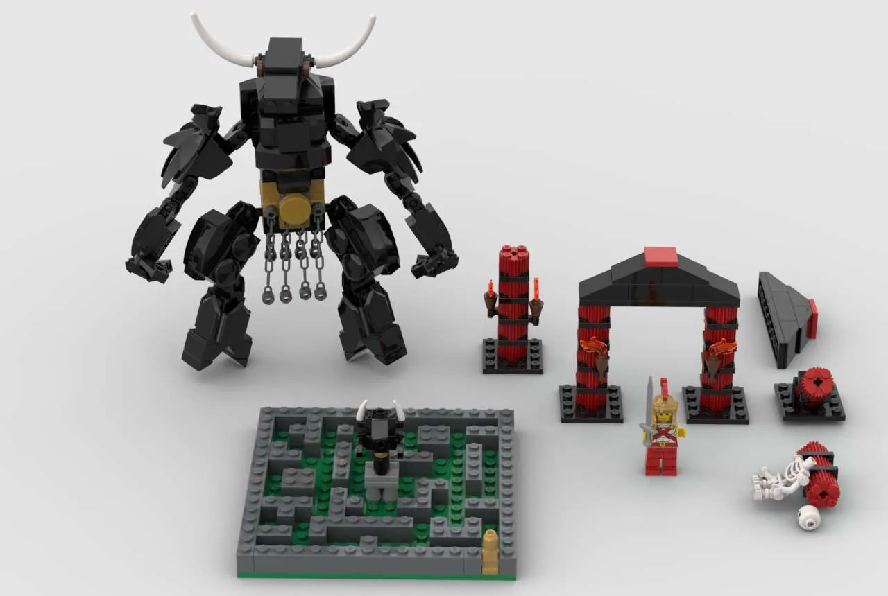 LEGO IDEAS - Theseus and the Minotaur