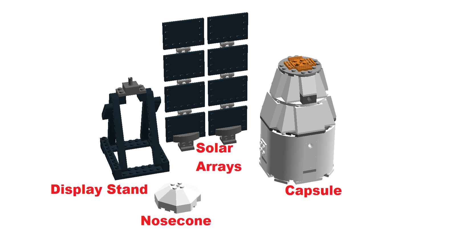 LEGO IDEAS - SpaceX Dragon Cargo Capsule