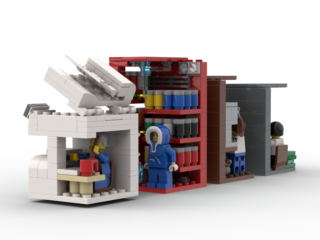 LEGO IDEAS - Workers in the Machine