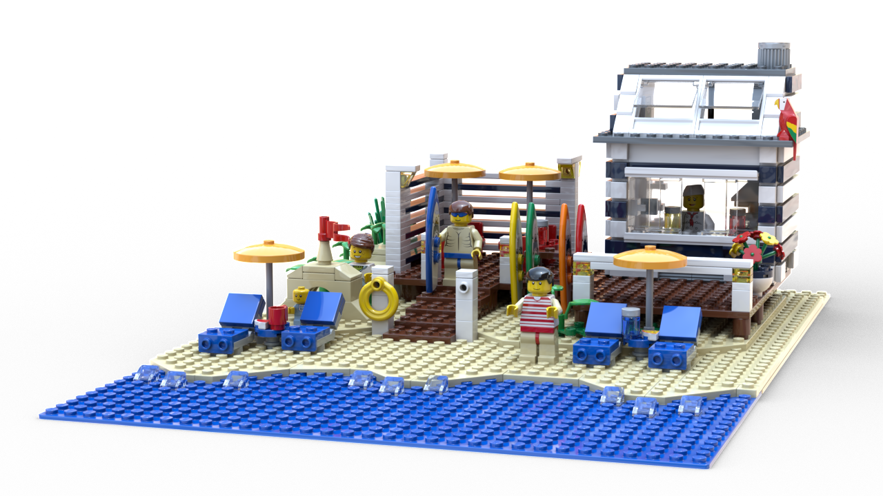 LEGO IDEAS - Beach Coffee Shop
