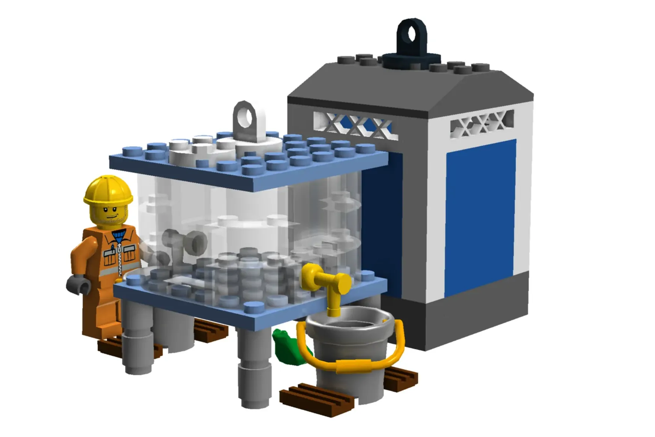 LEGO IDEAS - Water Block / Road Construction