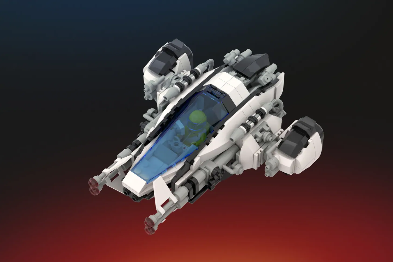 LEGO IDEAS - FUTURON SPACE PATROLLER V2