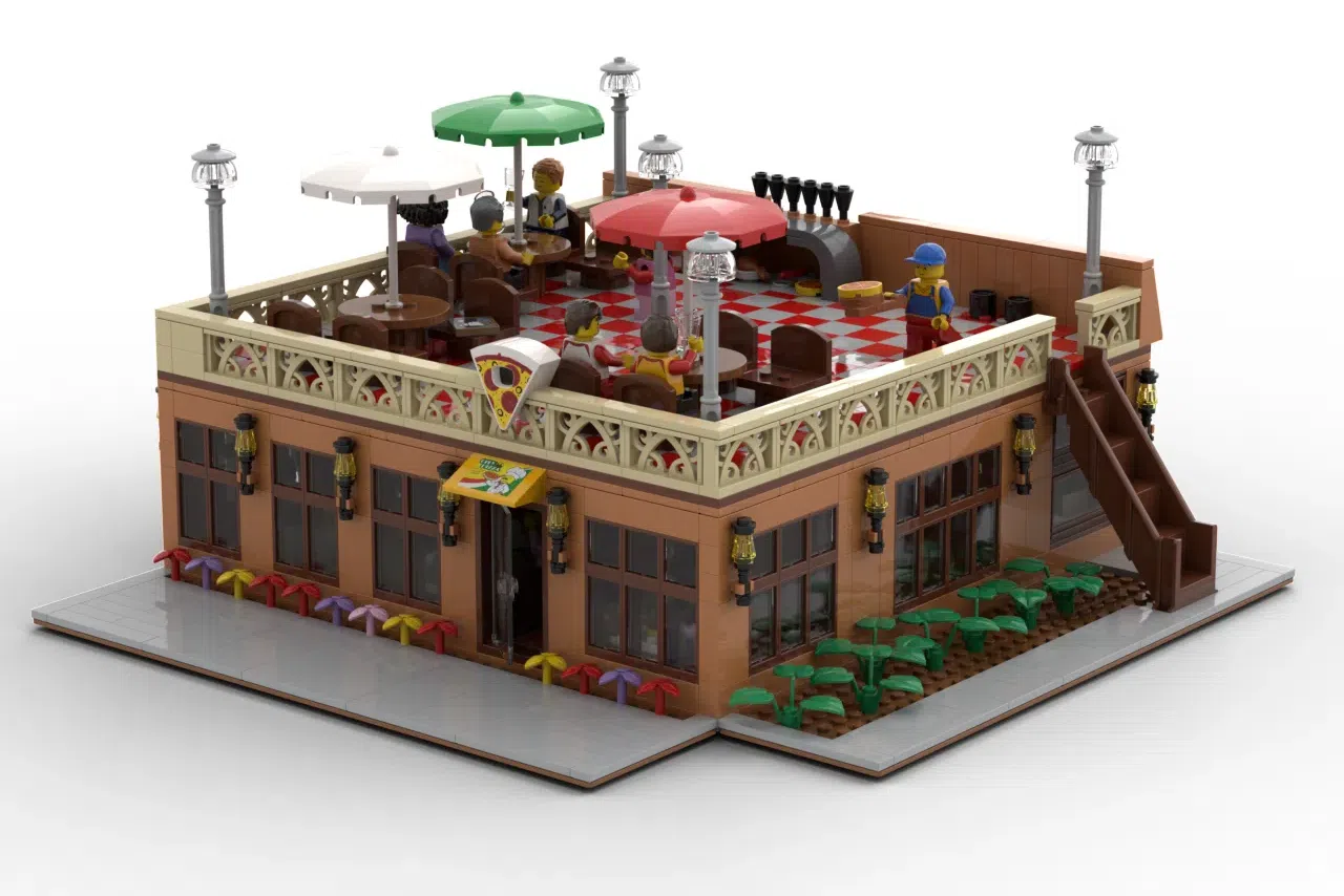 LEGO IDEAS - Pizza Restaurant "Travolta"