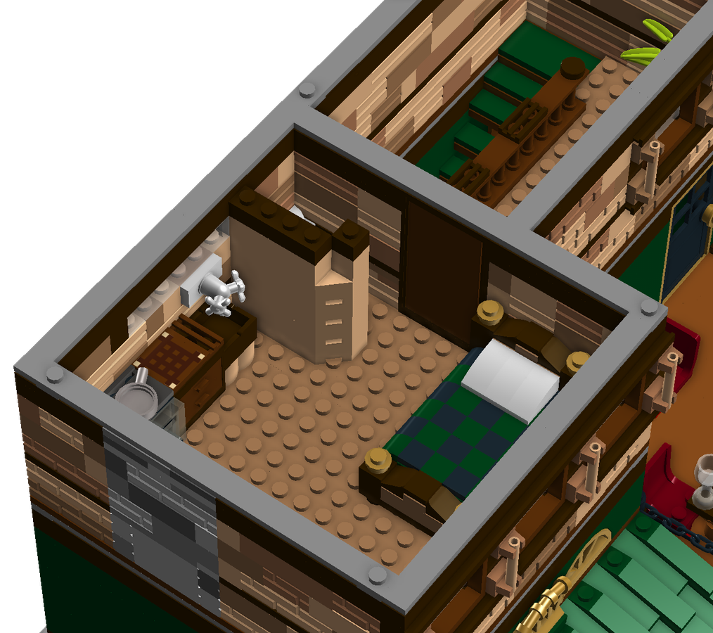 LEGO IDEAS - Irish Tea Shop Modular