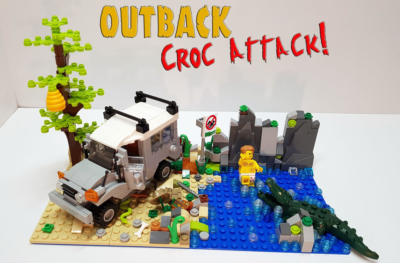 LEGO IDEAS - Outback Croc Attack!