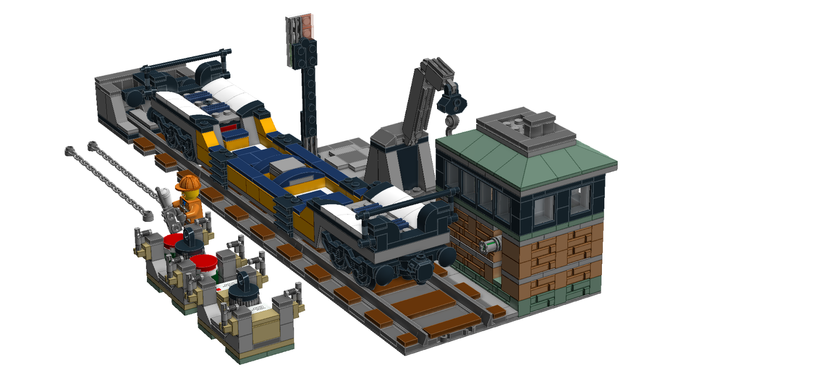LEGO IDEAS - Train Freight Balance