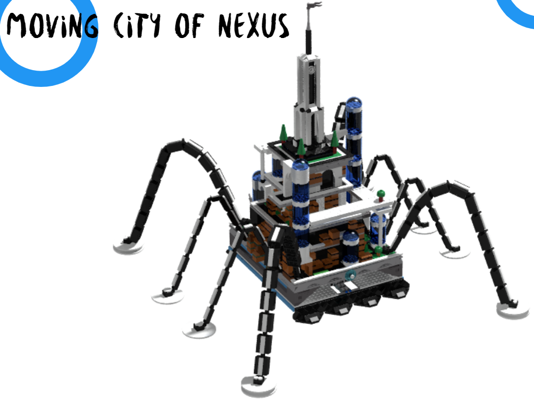 LEGO IDEAS - The Moving City of Nexus