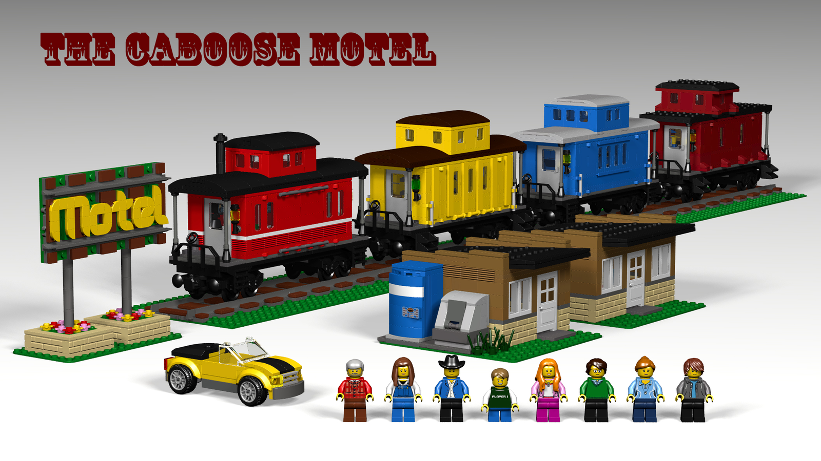 LEGO IDEAS - The Caboose Motel