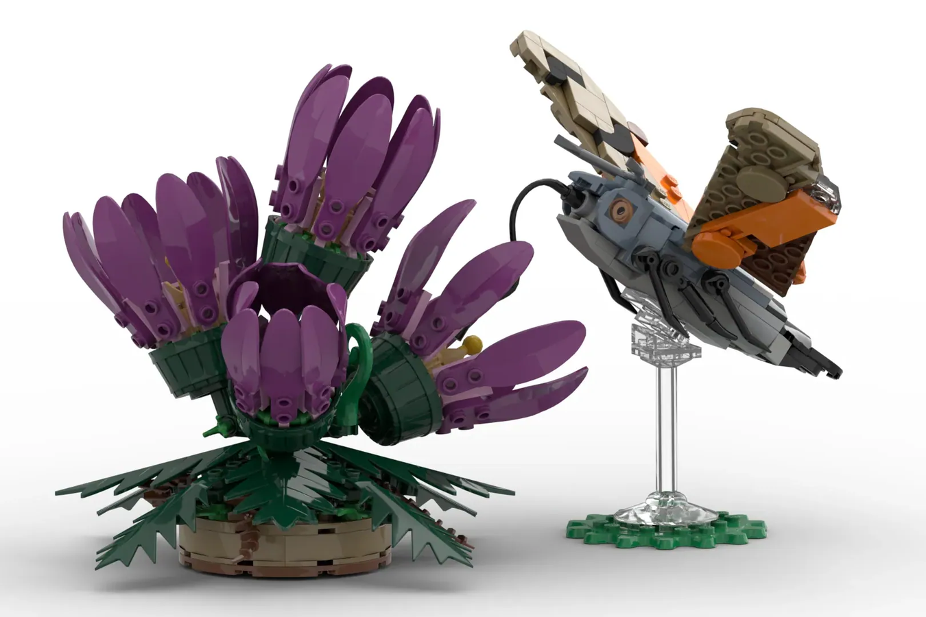 LEGO IDEAS - The Butterfly Hawk-Moth - Macroglossum Stellatarum