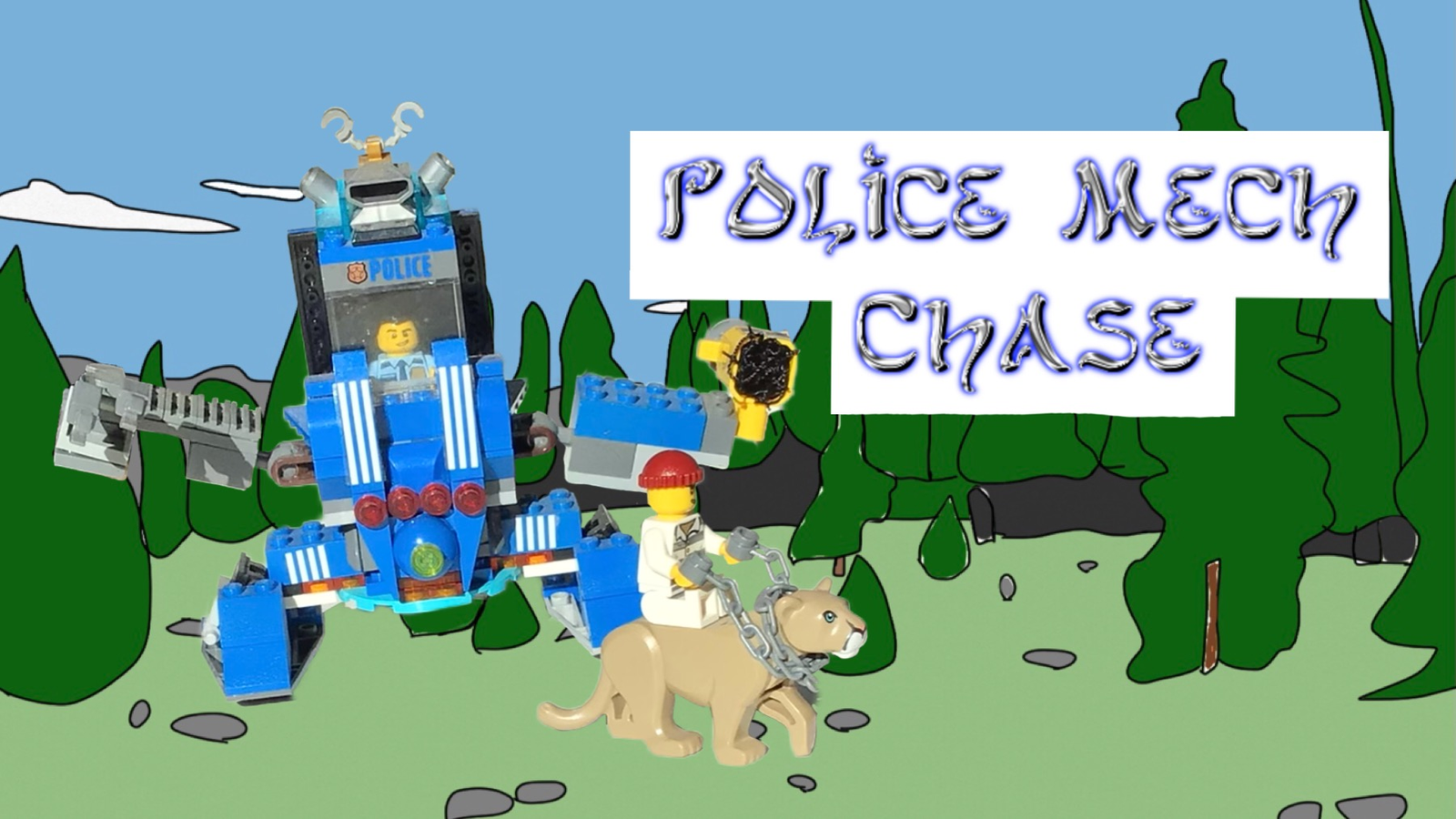 LEGO IDEAS - Police Mech Chase