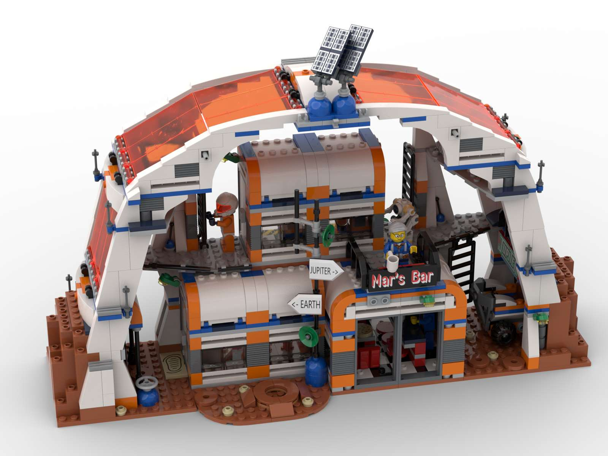 LEGO IDEAS - Mars: Life in the Dome