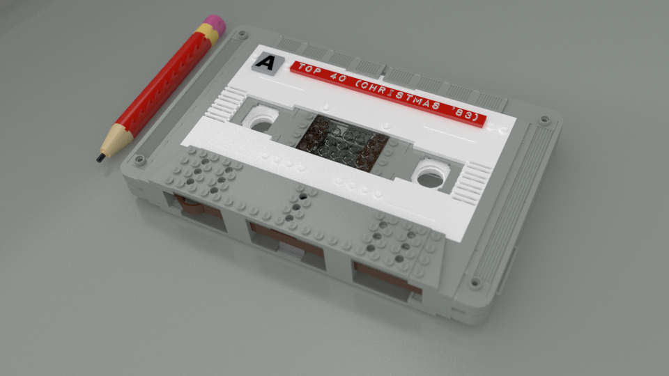 LEGO IDEAS - Compact Cassette (with deluxe spool winder)