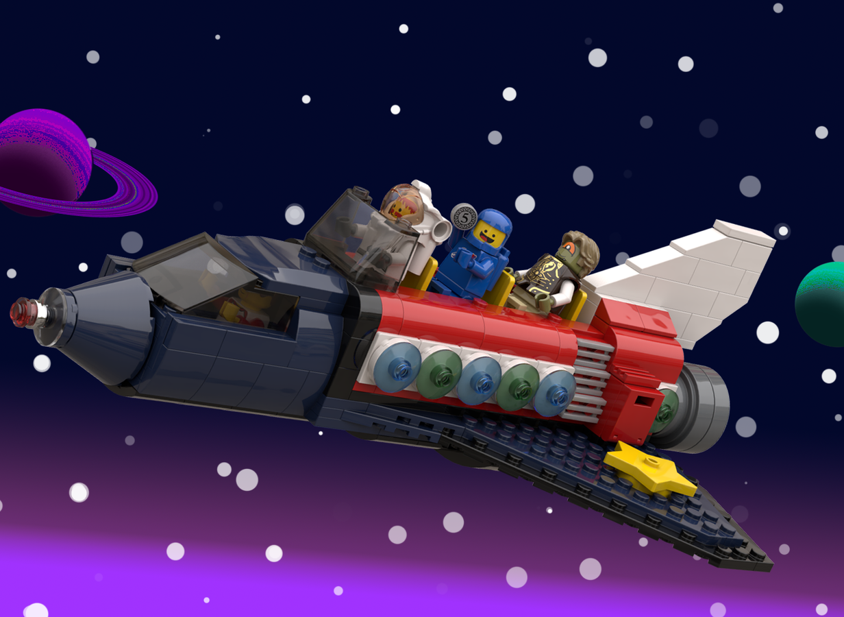 LEGO IDEAS - Space Rocket Tour