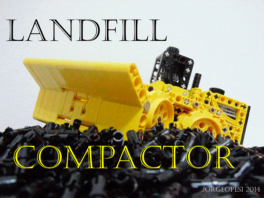 LEGO IDEAS - Landfill compactor