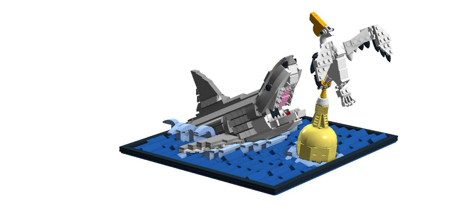 LEGO IDEAS - Shark Attack on Pelican
