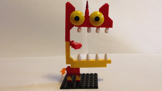 LEGO IDEAS - The LEGO Movie Mega Angry Unikitty Transformed