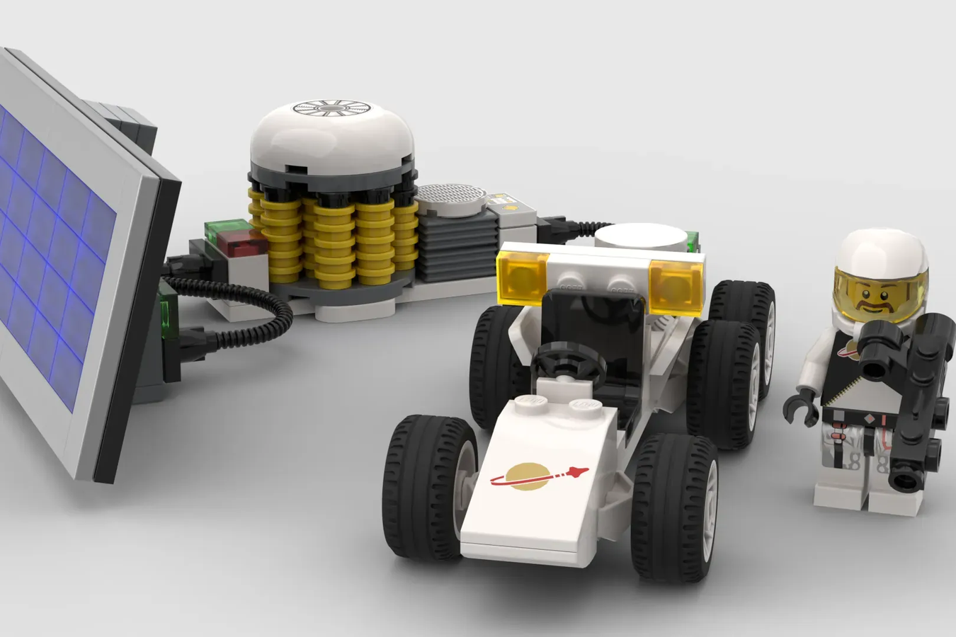 LEGO IDEAS - Lego Space Ground Vehicle Charging Station