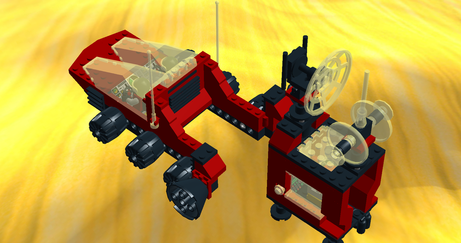 LEGO IDEAS - Mobile Lab - All terrain vehicle