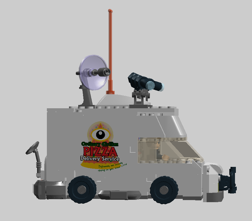 LEGO IDEAS - Shadow Agent Surveillance Van