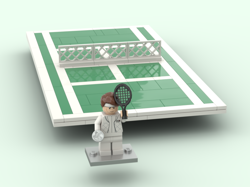 LEGO IDEAS - Roger Federer Swissmint Coin
