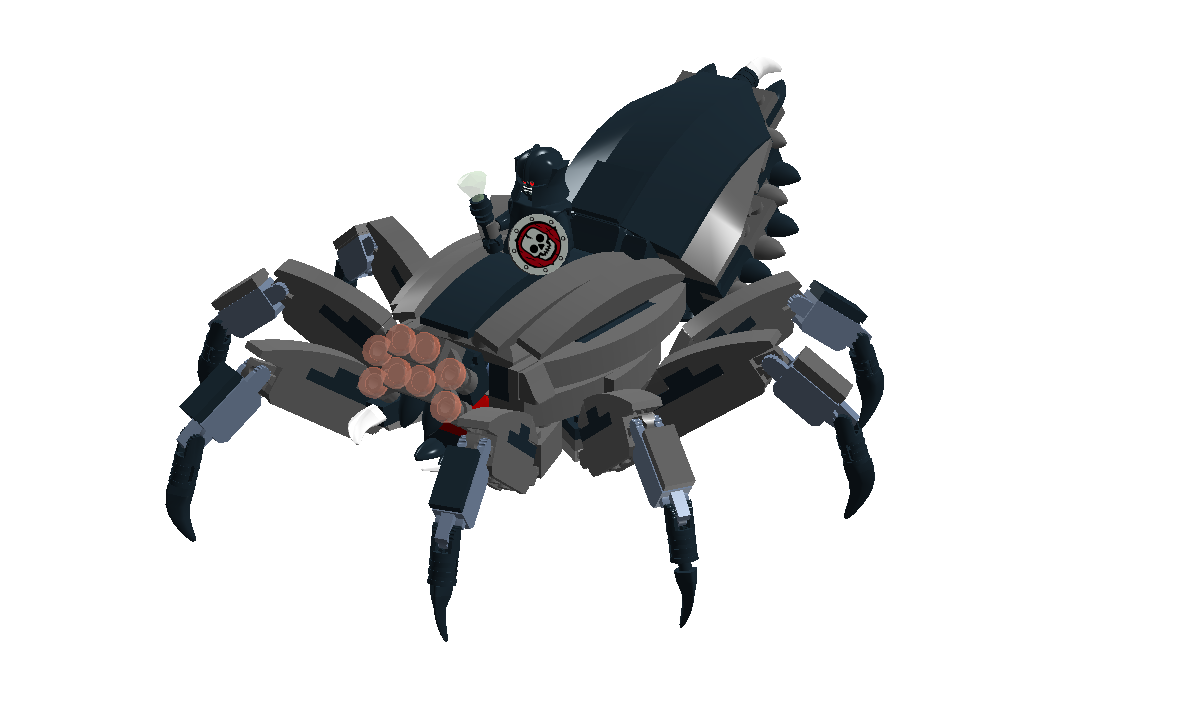 LEGO IDEAS - The Spider Steed of the Necromancer