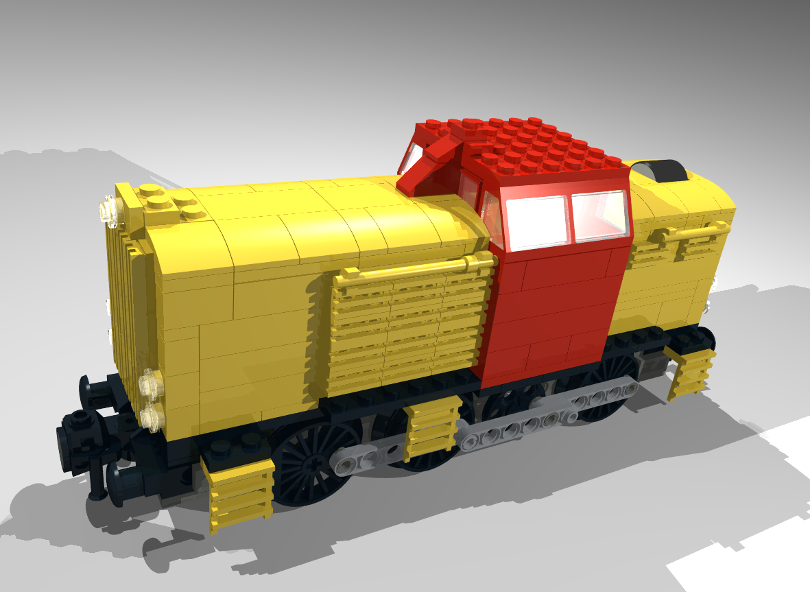 LEGO IDEAS - NSB Di2 Diesel Engine