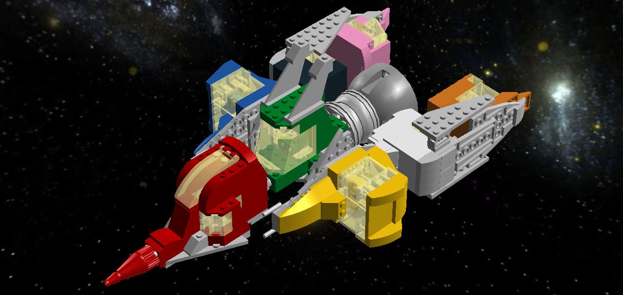 LEGO IDEAS - Galaxy Unity - Eight Spaceships In One!
