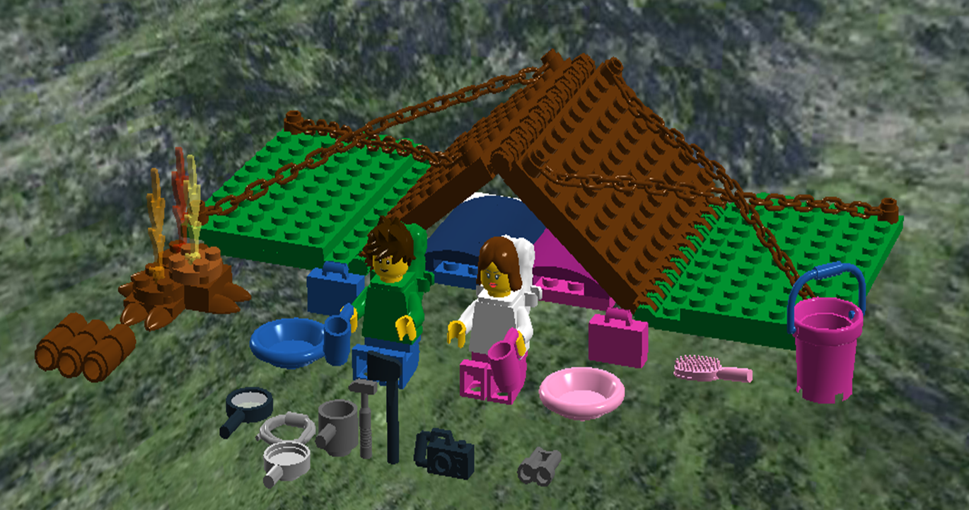 LEGO IDEAS - Camping Trip: Minifigure Boyfriend and Girlfriend