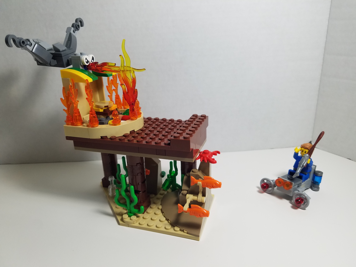 LEGO IDEAS - Fire at the Snack Shack