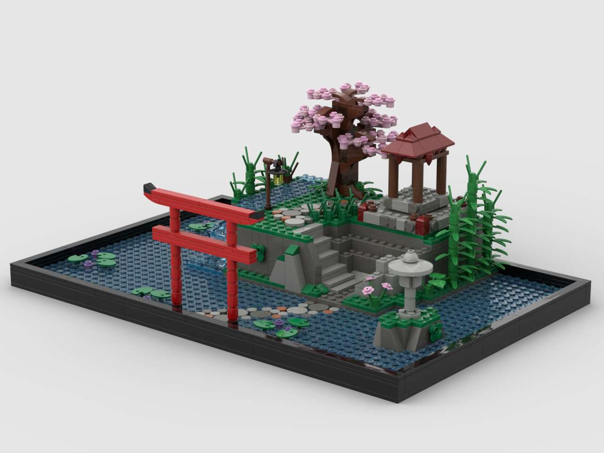 LEGO IDEAS - Japanese Island Shrine