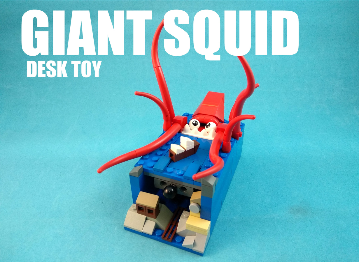 LEGO IDEAS - Giant Squid Desk Toy