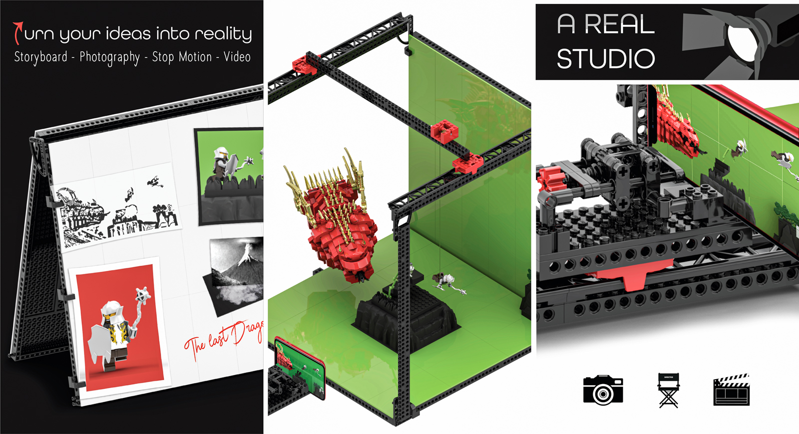 LEGO IDEAS - Lego Technic PRO Studio - A REAL STUDIO