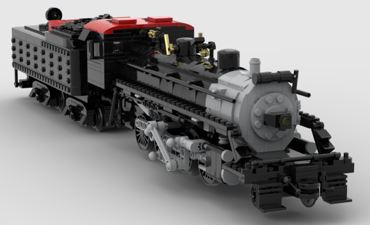 LEGO IDEAS - Consolidation Steam Locomotive