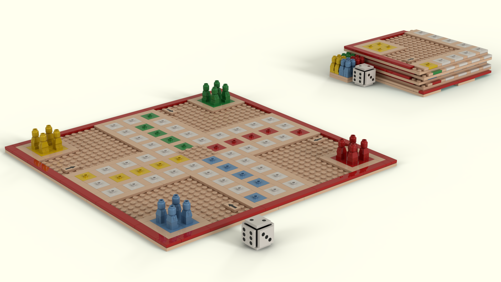 LEGO IDEAS - Vintage Board Game 'Ludo'