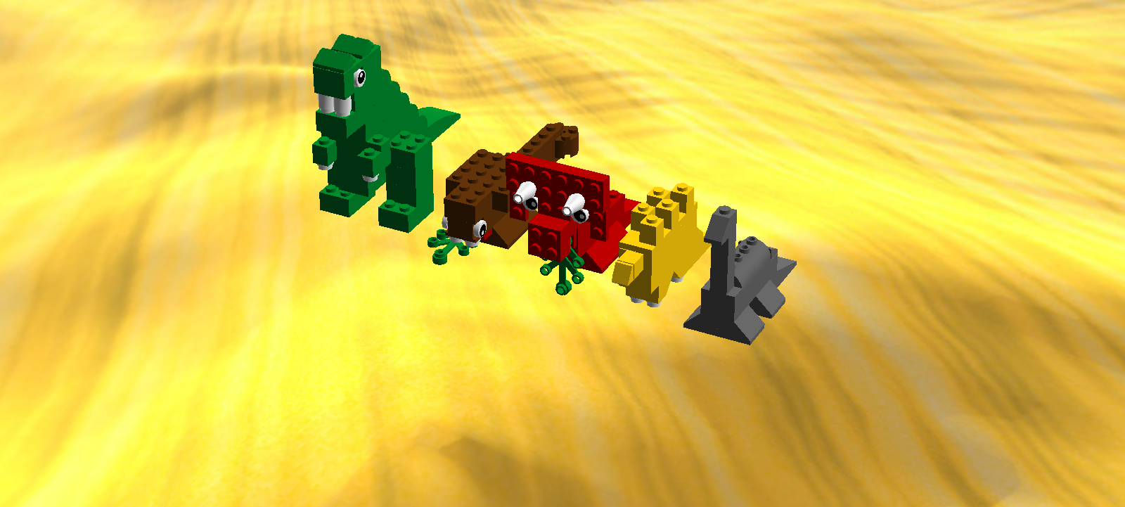 LEGO IDEAS - Chibi Dinosaurs