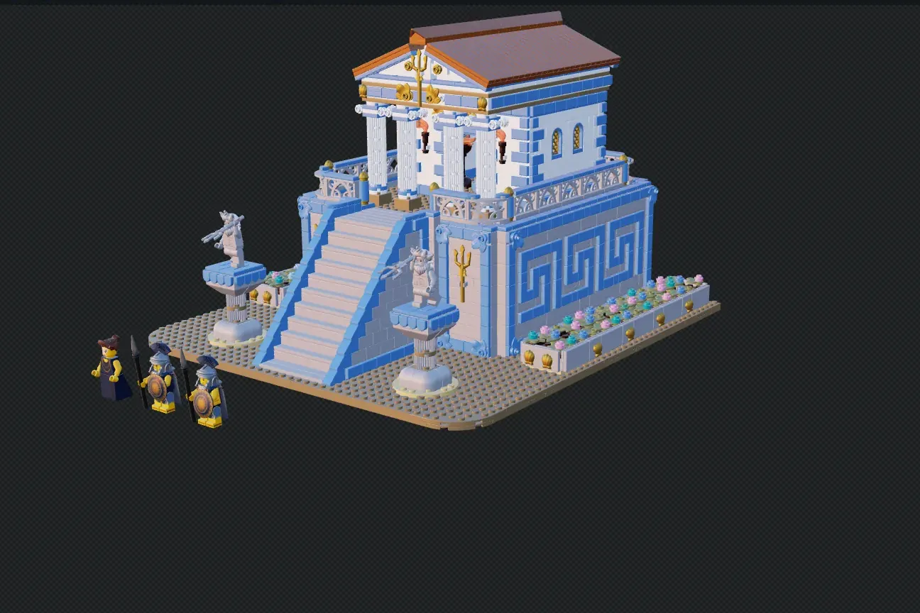 LEGO IDEAS - Lego Ideas Ancient Greek Temple
