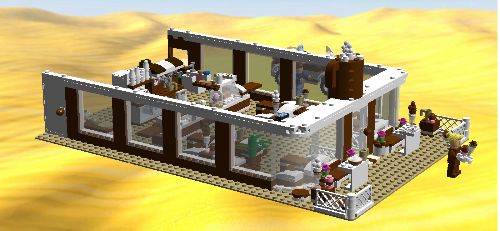 LEGO IDEAS - Lego Friends Internet Coffee House