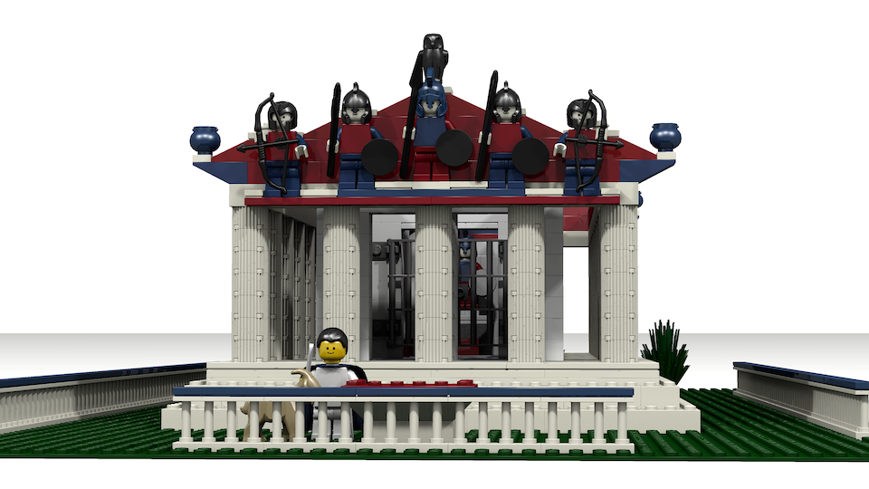 LEGO IDEAS - Ancient Greek Temple