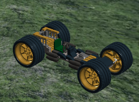 LEGO IDEAS - Mr. Gold's Hot Rod