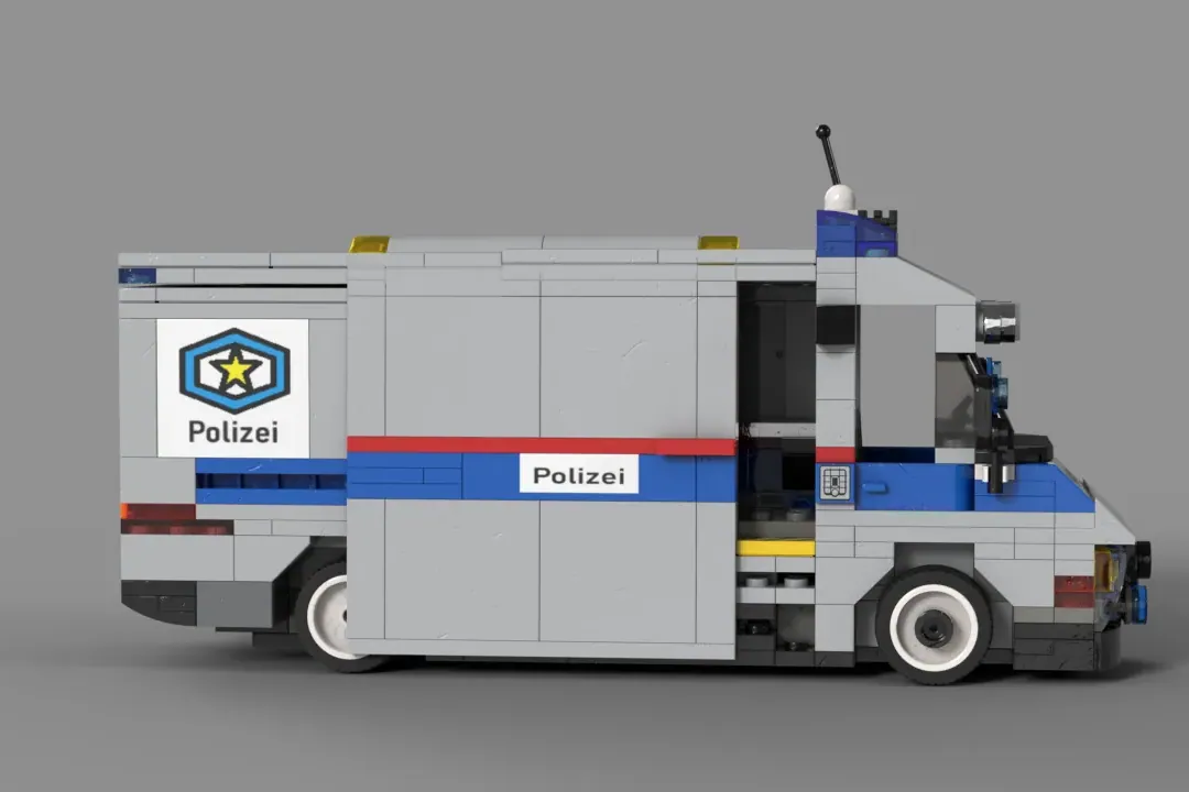 LEGO IDEAS - Special Police Bus From the Austrian Police.