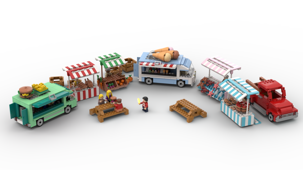 LEGO IDEAS - Market Place