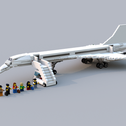 LEGO IDEAS - Aerospatiale Concorde