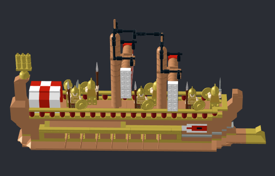 LEGO IDEAS - Greek Trireme