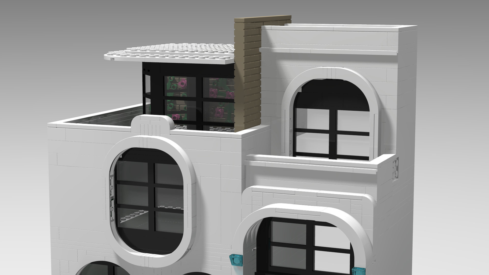 LEGO IDEAS - Contemporary Modular House