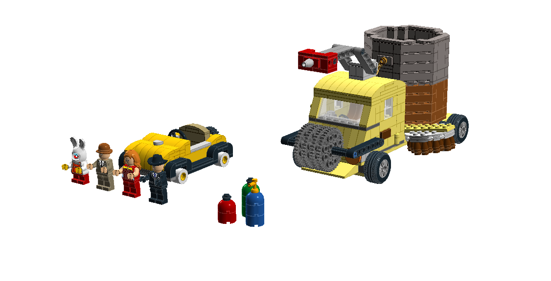 LEGO IDEAS - Who Framed Roger Rabbit? Truck of Dip