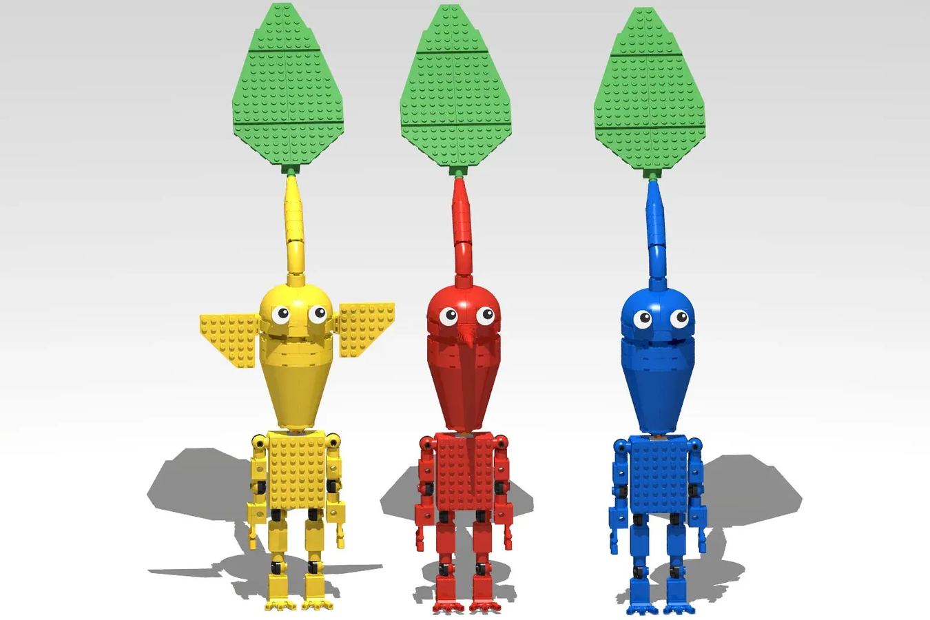 LEGO IDEAS - Pikmin Action Figures