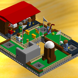 LEGO IDEAS - Lego Mini Golf Course